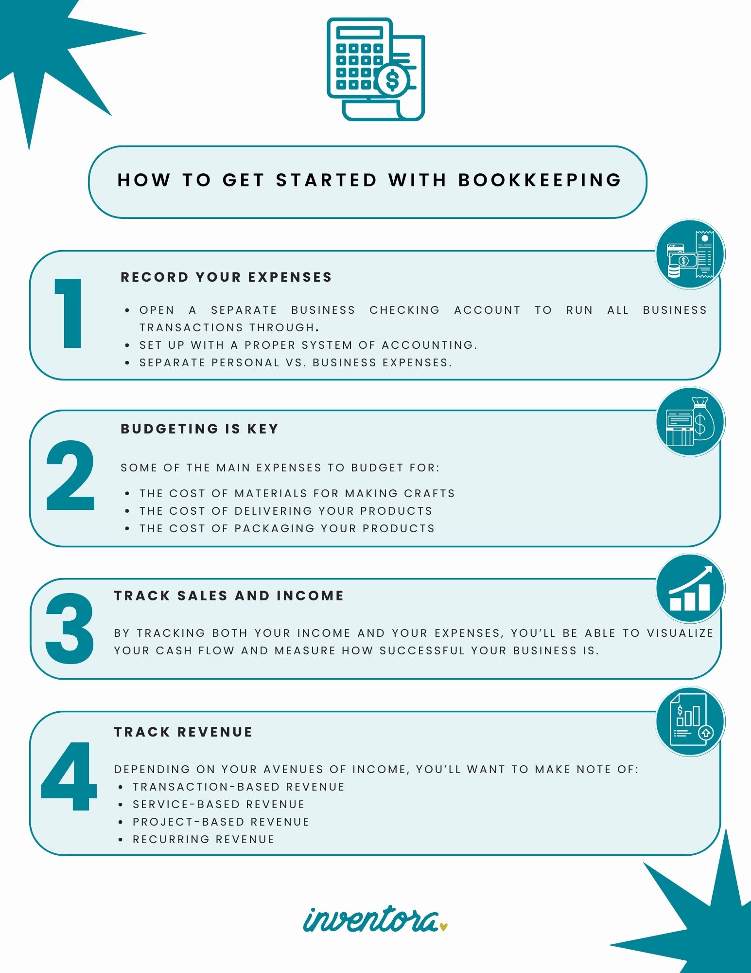 A Beginner's Guide to Craft Business Bookkeeping - Inventora