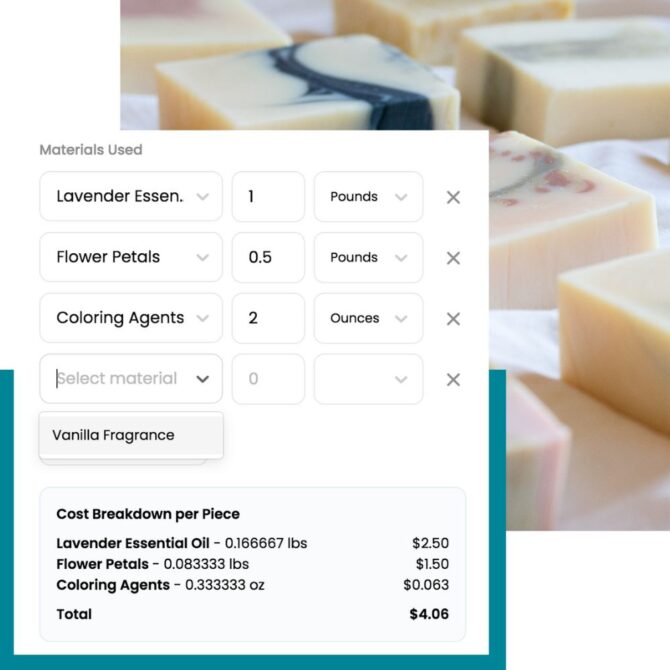 Inventory Management Software for Soap Businesses - Inventora